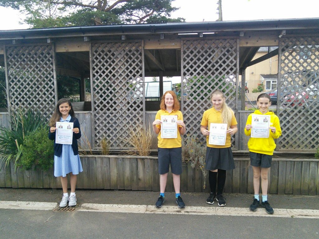 Exminster Primary School Students Awarded The Torbay & Devon Civic ...