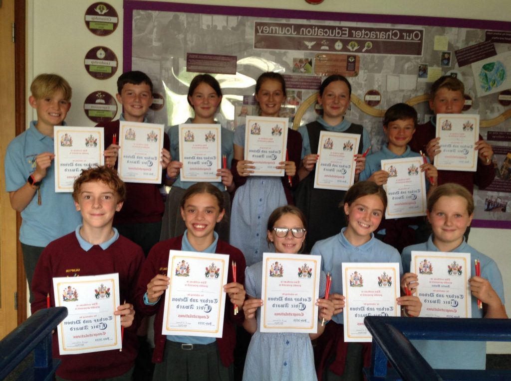 Torbay and Devon Civic Award for year 6 students in Torbay and Devon
